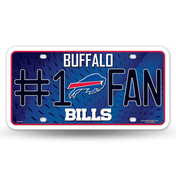 Buffalo Bills Nfl Metal Tag License Plate (#1 Fan) – IFS Sports